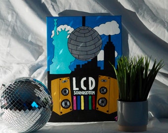 LCD Soundsystem Original Art Print | Etsy