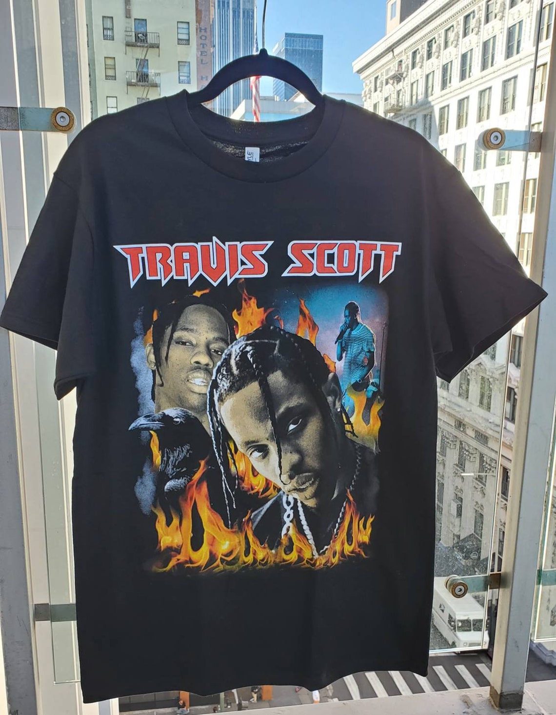 Travis Scott camiseta vintage Travis Scott Camisa | Etsy