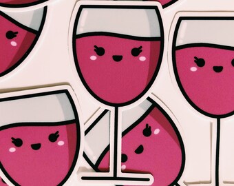 Wine Glasses Champagne Alcohol Drink Decal Car Decal - Etsy