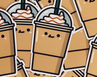 Cute Frappe Sticker - Etsy
