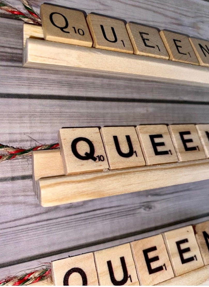 Queen Bee Letter Tile Ornament - Etsy