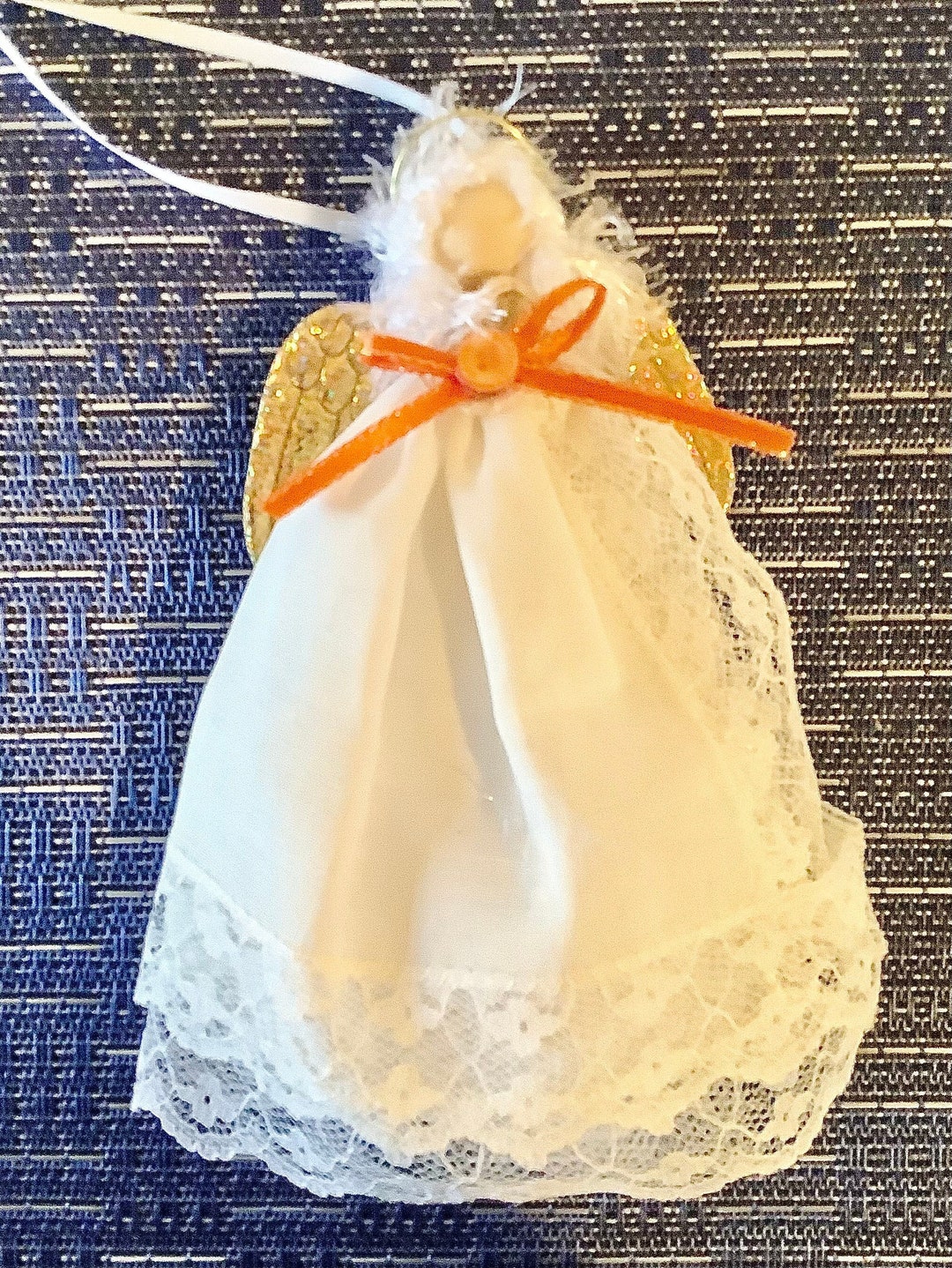 Vintage Handkerchief Angel - Etsy