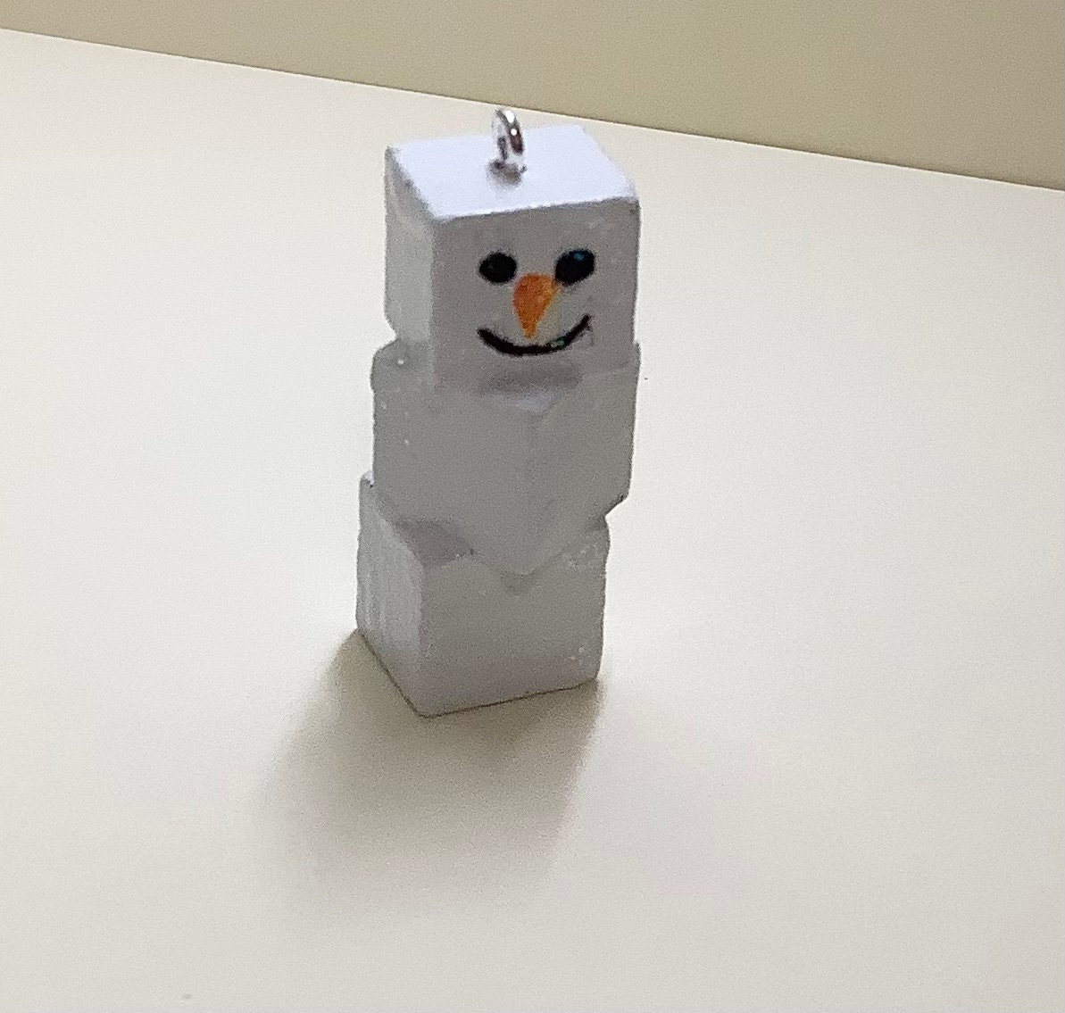 Little Block Snowman - Etsy
