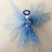 Blue Deco Mesh Angel Ornament - Etsy