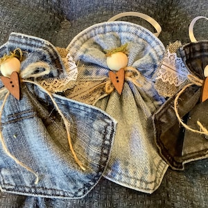 Denim Pocket Angel - Etsy