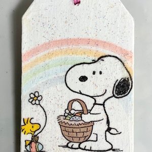 Snoopy Gift Tag Ornament - Etsy