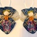 Designer Blue Jean Pocket Angel Ornament - Etsy