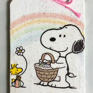 Snoopy Gift Tag Ornament - Etsy