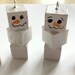 Little Block Snowman - Etsy