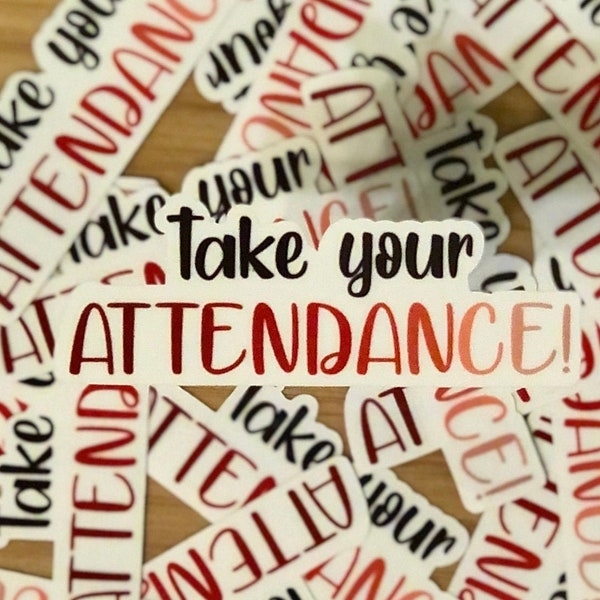 Attendance Reminder - Etsy