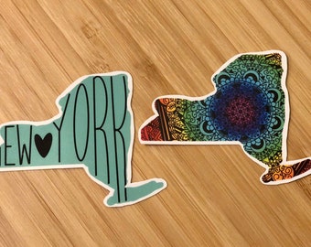 New York City Sticker, Laptop Stickers, for Hydroflask, New York City ...