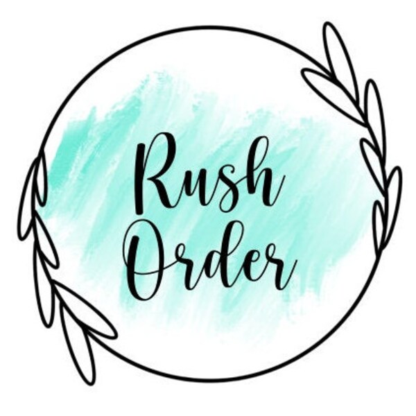 Rush Order Fee - Etsy