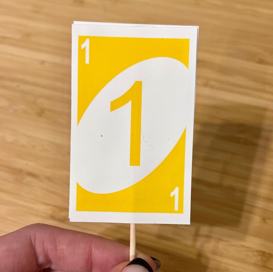 UNO Card Game Themed Cupcake Toppers - Etsy