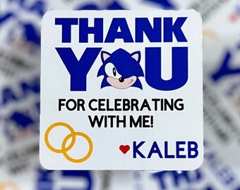 SONIC THE HEDGEHOG 2 Kids Birthday Cupcake Cake Toppers - Etsy