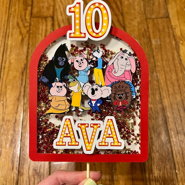 Sing Cake Topper - Etsy