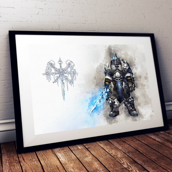 Lich King Poster - Etsy