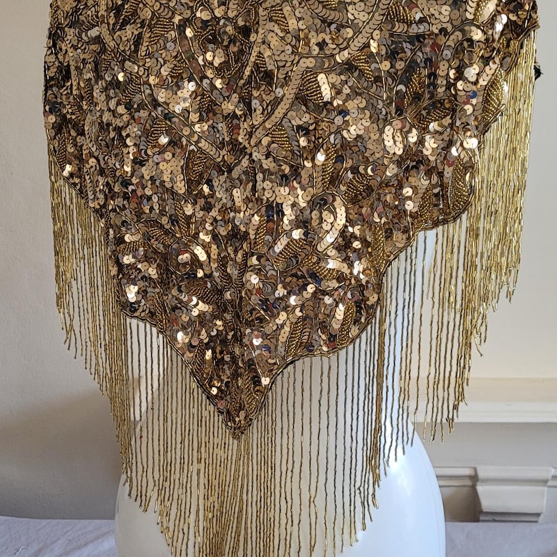 Beaded Capelet Shrug - Etsy UK