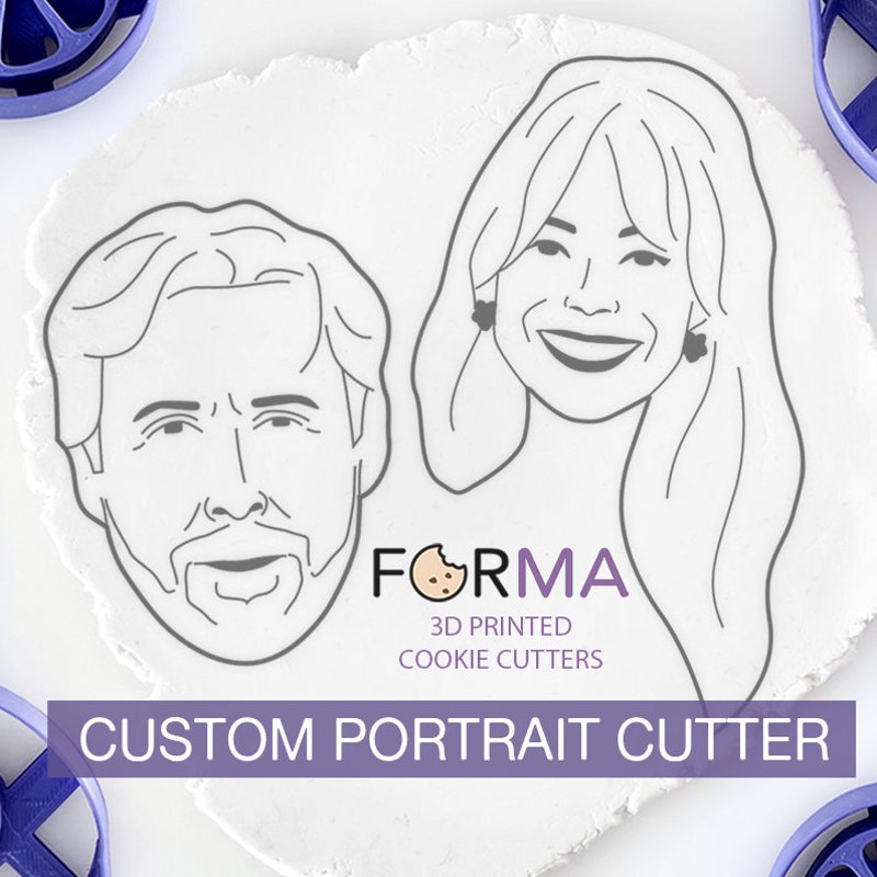 Custom Portrait Cookie Cutter - Etsy