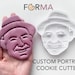 Custom Portrait Cookie Cutter, Personalised Sweetness, Perfect Gift ...