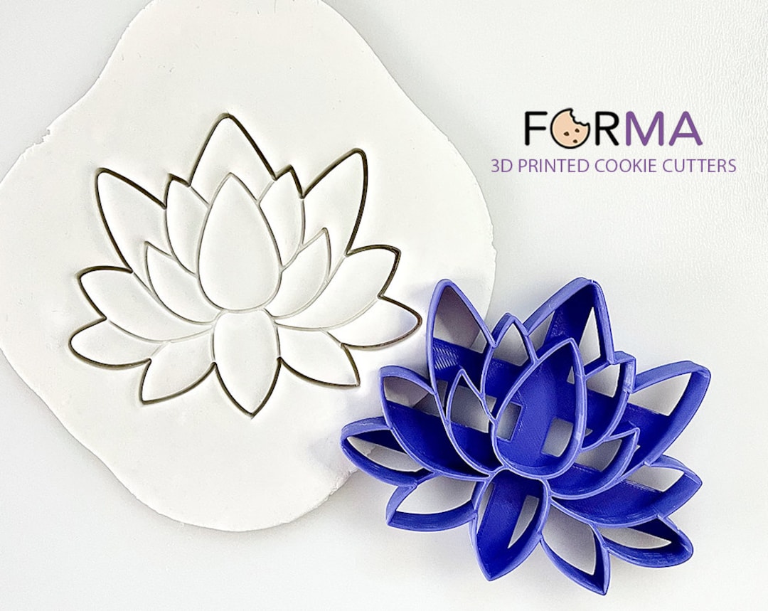 Lotus Cookie Cutter - Etsy