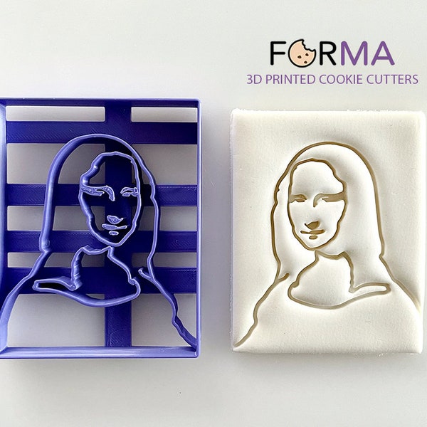 Mona Lisa Cookie Cutter - Etsy