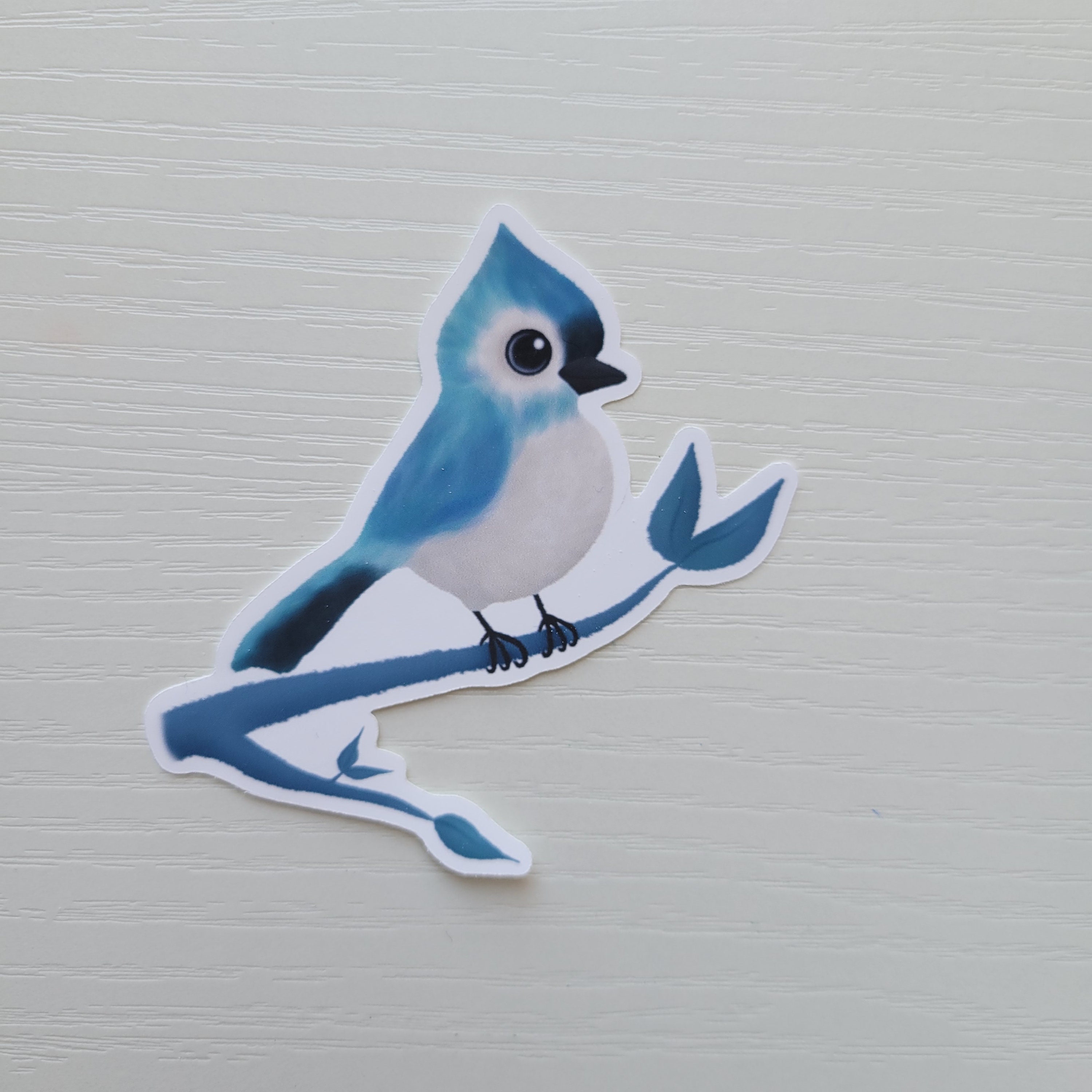 Blue Jay Weatherproof Sticker Animal Sticker Bird Sticker Die Cut ...