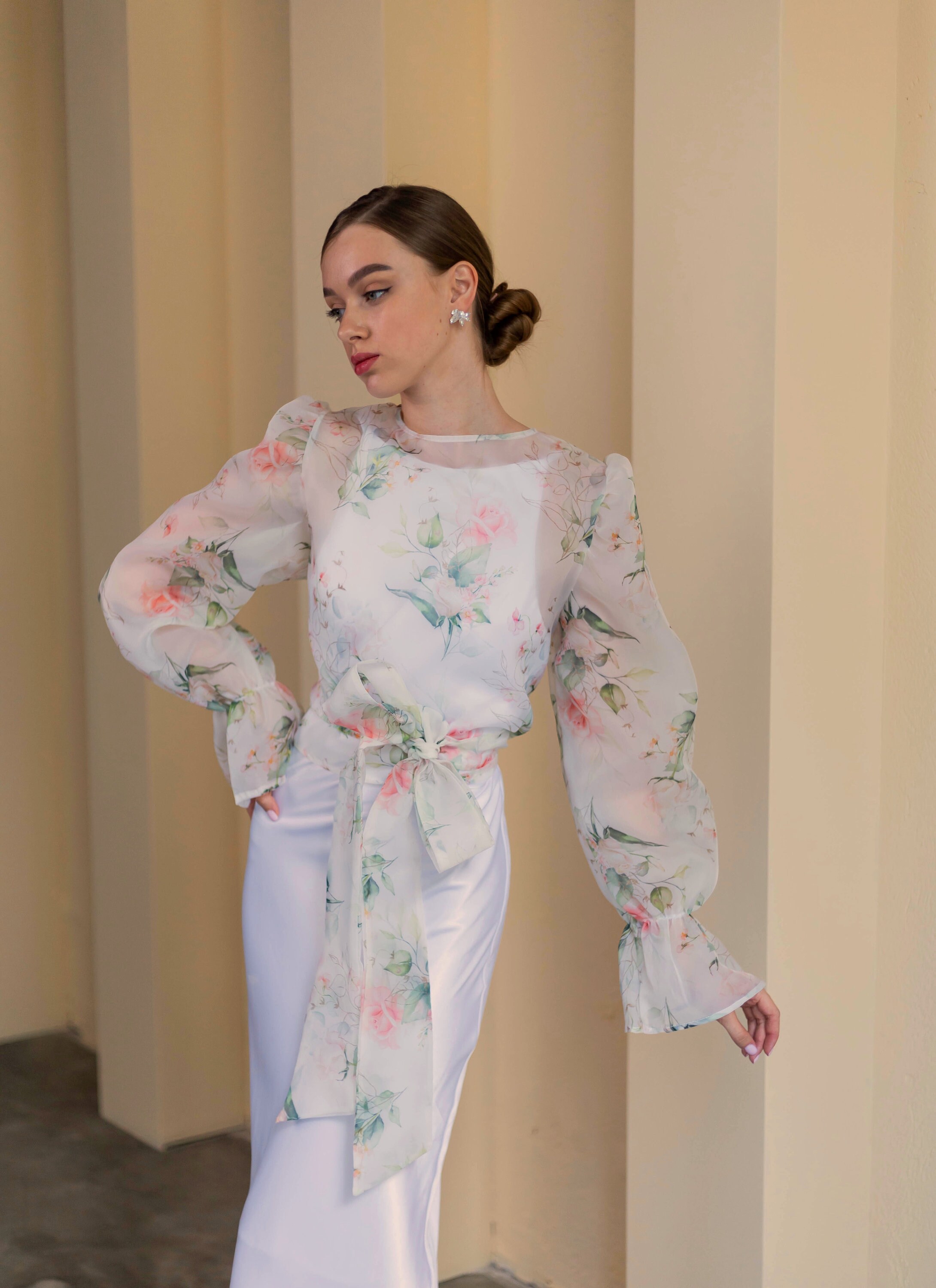 Organza Blouse Cover up Simple Bridal Capelet Transparent - Etsy