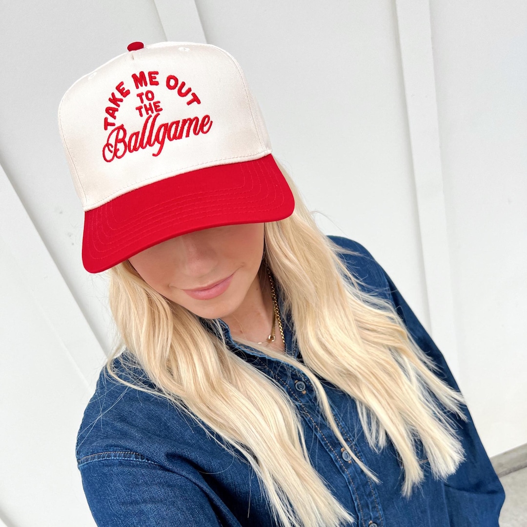 Take Me Out to the Ballgame Hat | Game Day Hats | Little League Mom ...
