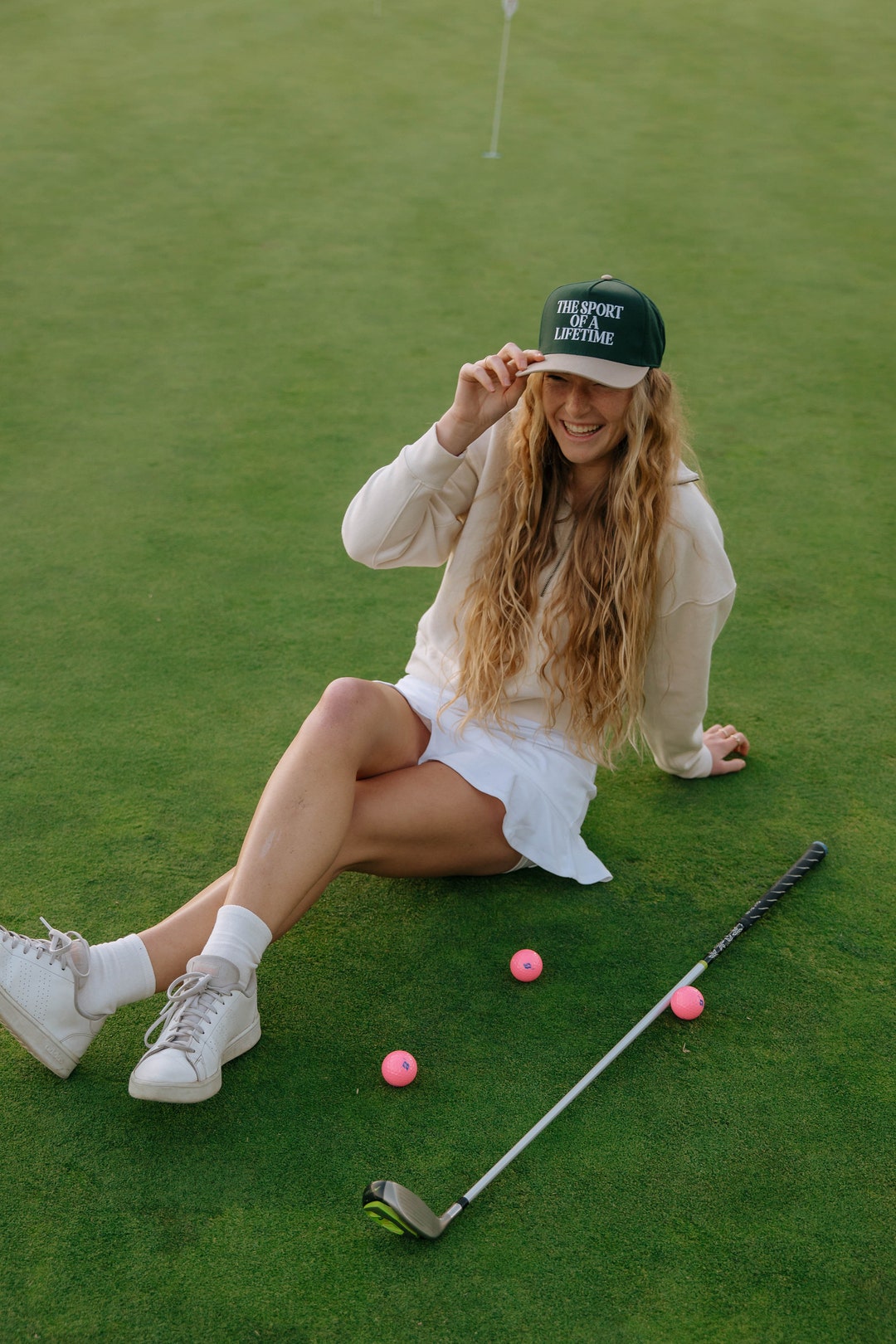 The Sport of A Lifetime Hat | Girls Golf Club | Girls Golf Hat ...