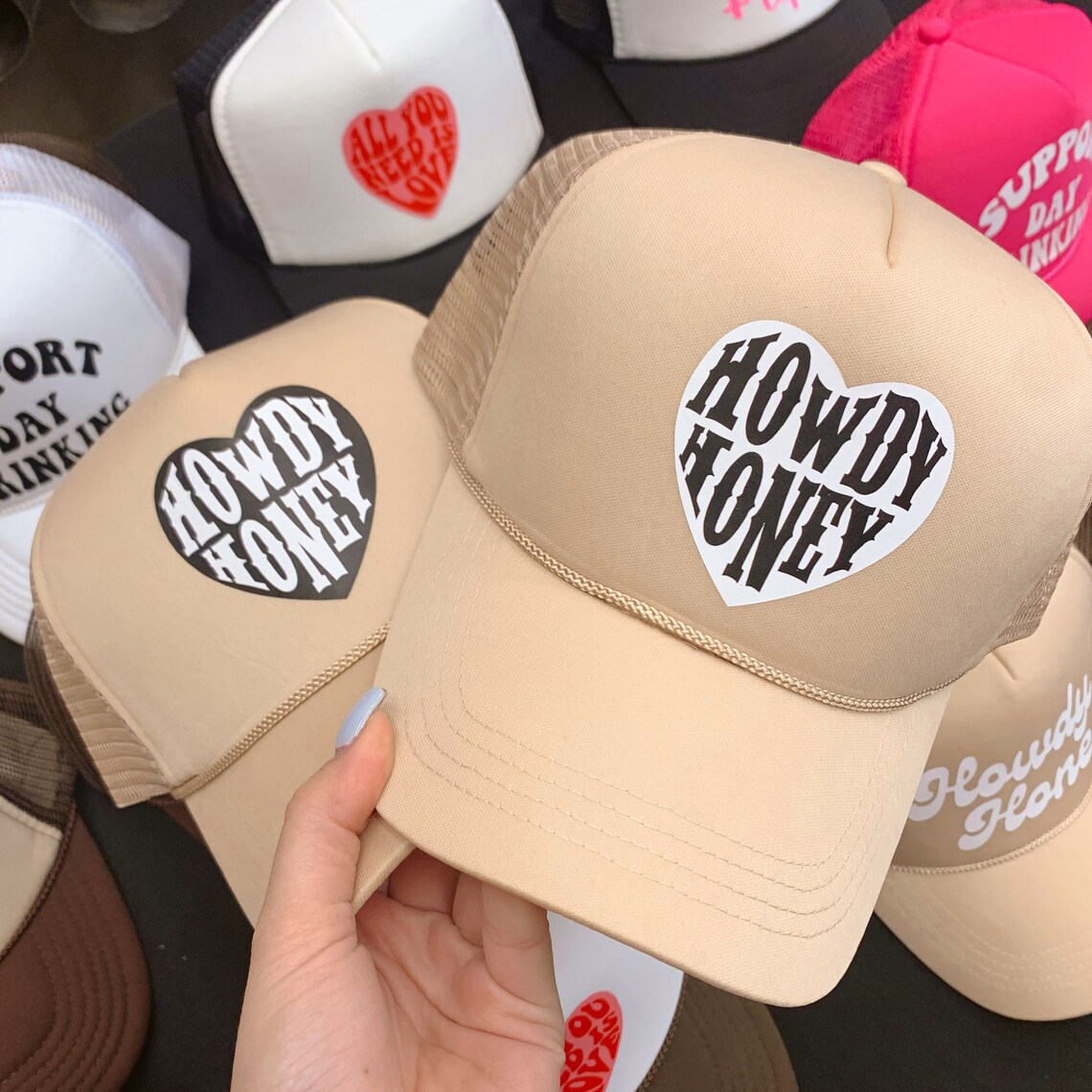 Howdy Honey Trucker Hat Trucker Hat Summer Trucker Hat - Etsy