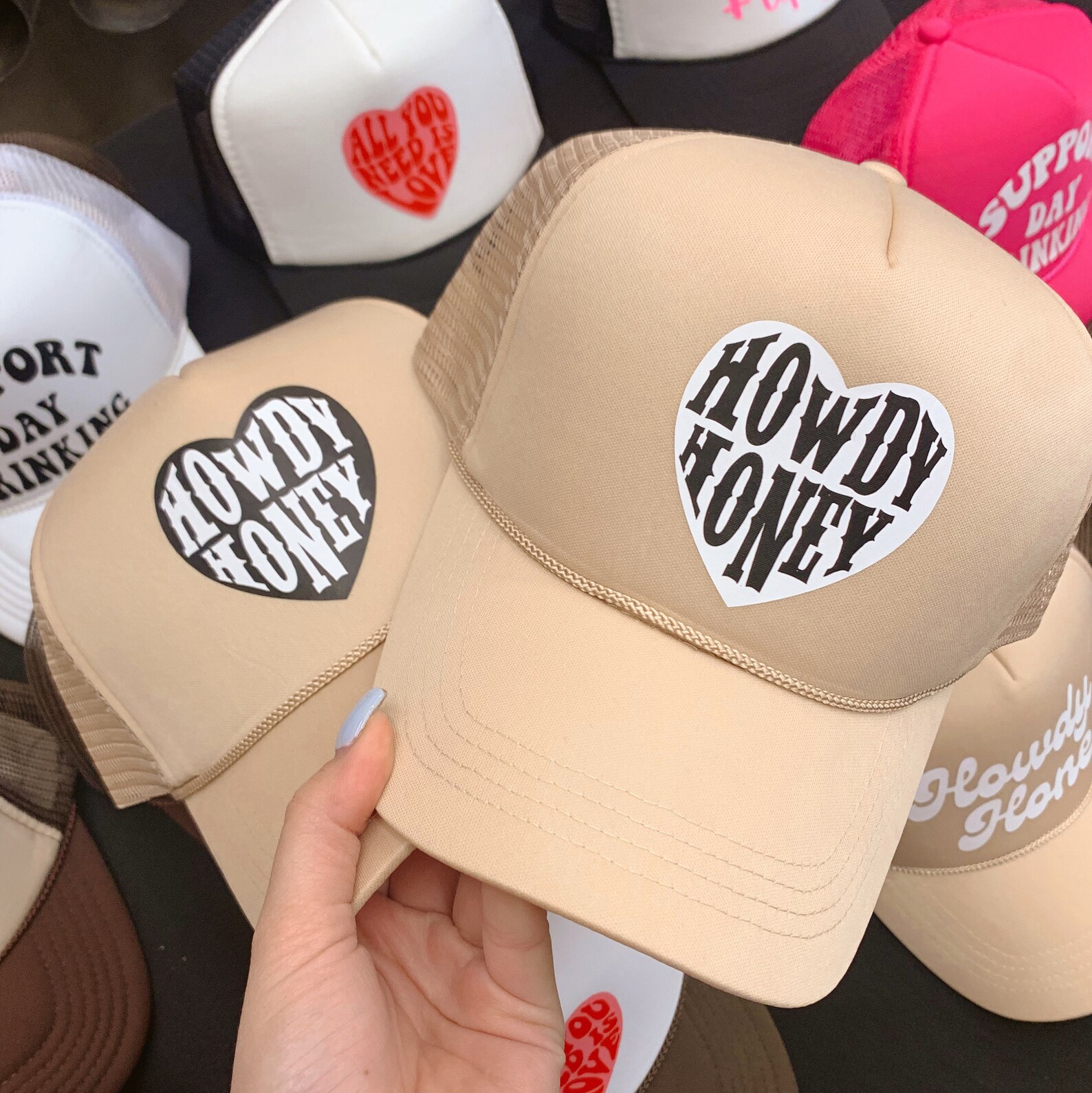 Howdy Honey Trucker Hat Trucker Hat Summer Trucker Hat - Etsy