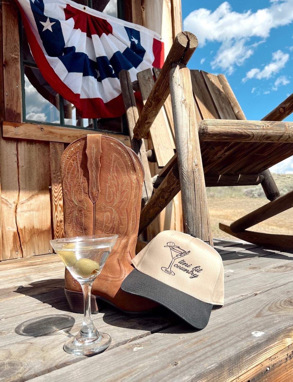 Tini Bit Country Trucker Hat | Trendy Trucker Hat | Martini Trucker Hat ...