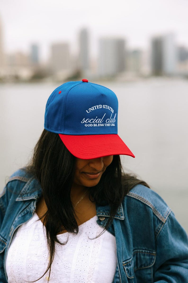 United States Social Club | Embroidered Hat | Summer Trucker Hat ...