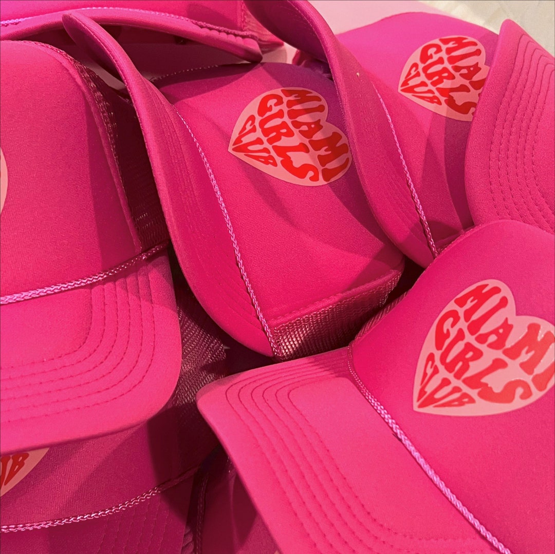 Miami Girls Club Trucker Hat | Miami Trucker Hat | Miami Bach | Summer ...
