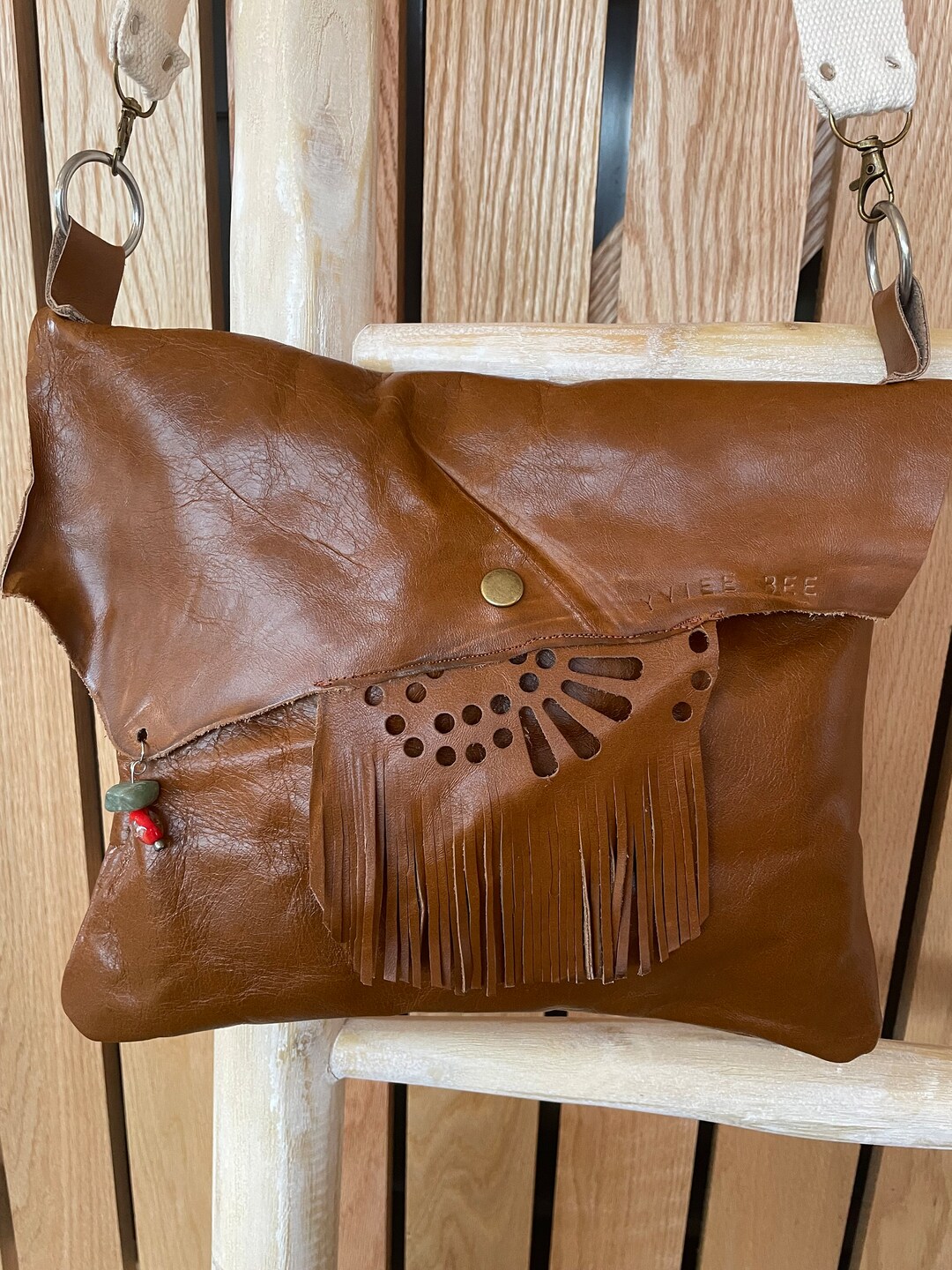 Beautiful Soft Toffee Coloured Top Grain Leather Crossbody Bag - Etsy