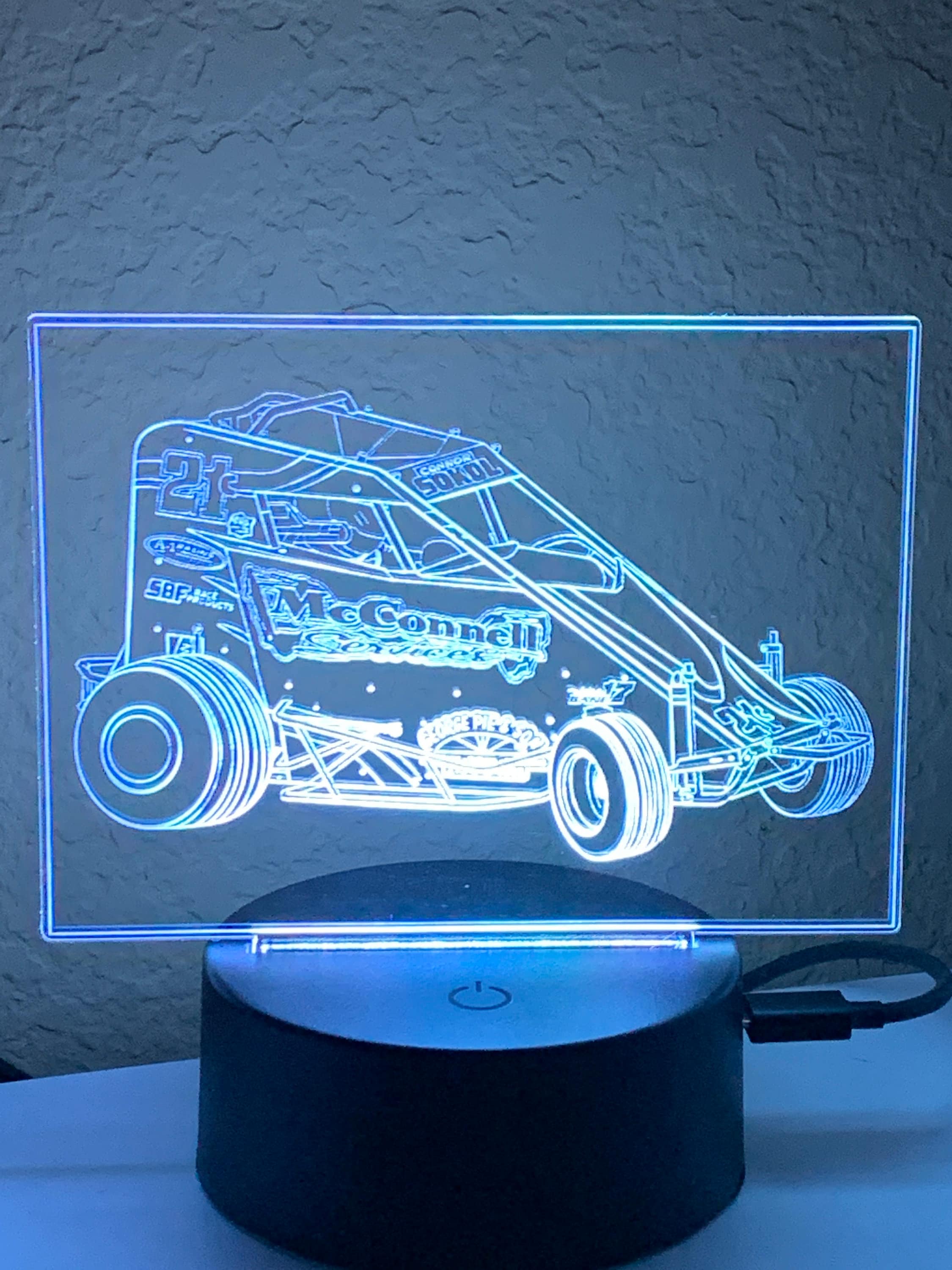 Custom LED Acrylic Light LED Sign LED Lamp | Etsy