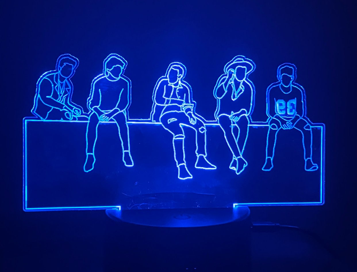 Custom LED Acrylic Light LED Sign LED Lamp | Etsy