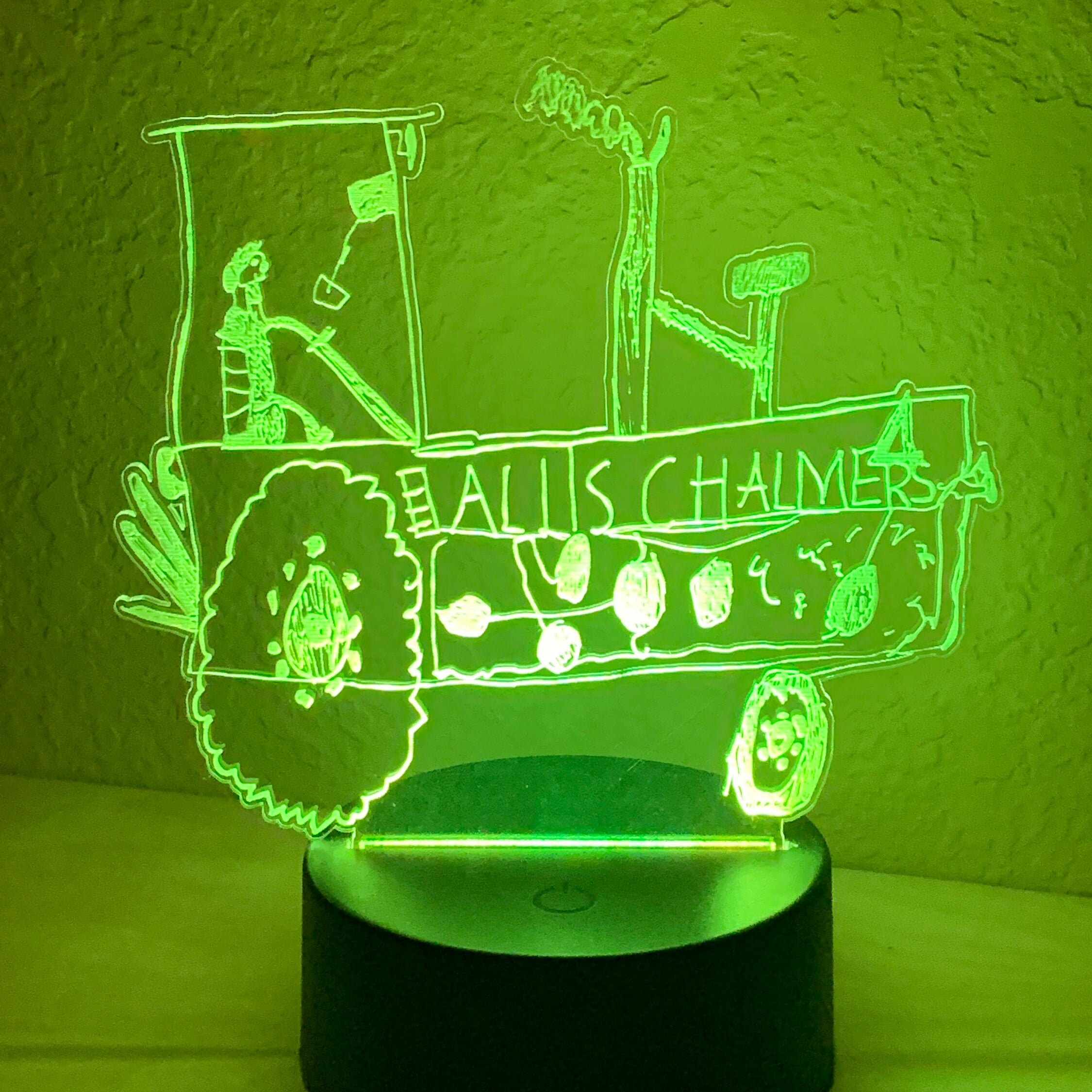 Lamps Table Lamps Lighting Custom LED Acrylic Light Custom Lamp from a ...