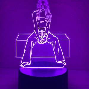 Custom LED Acrylic Light | LED Sign | LED Lamp | Drawing From Photo - Etsy