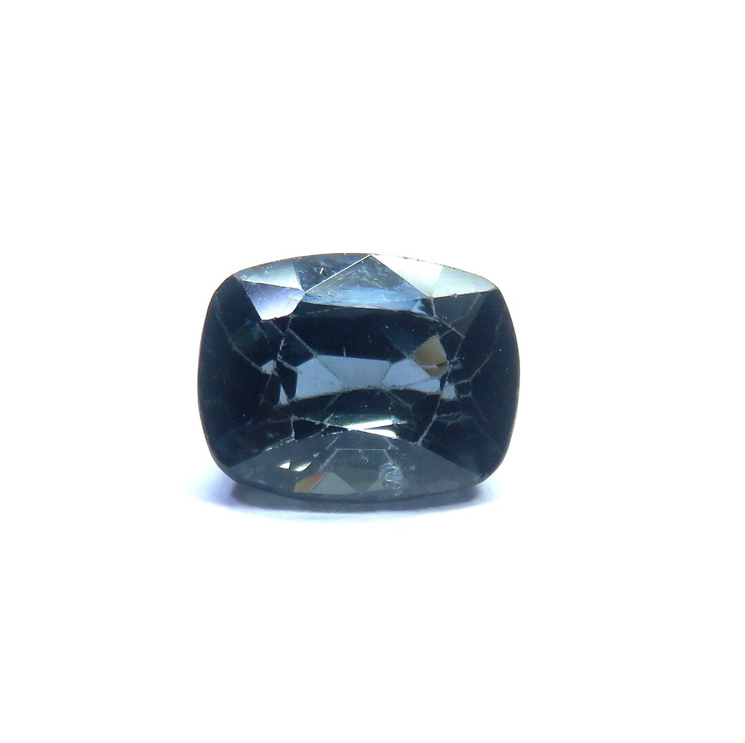 Stunning Teal Blue Spinel From Burma 2.92 Carats Cushion - Etsy
