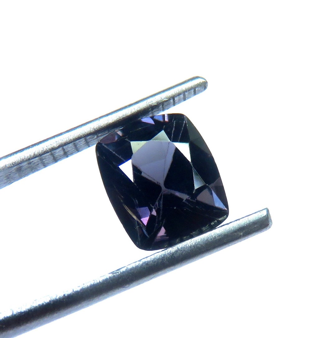 Stunning Violet Black Grey Spinel Eye Clean Dark Knight Piece - Etsy