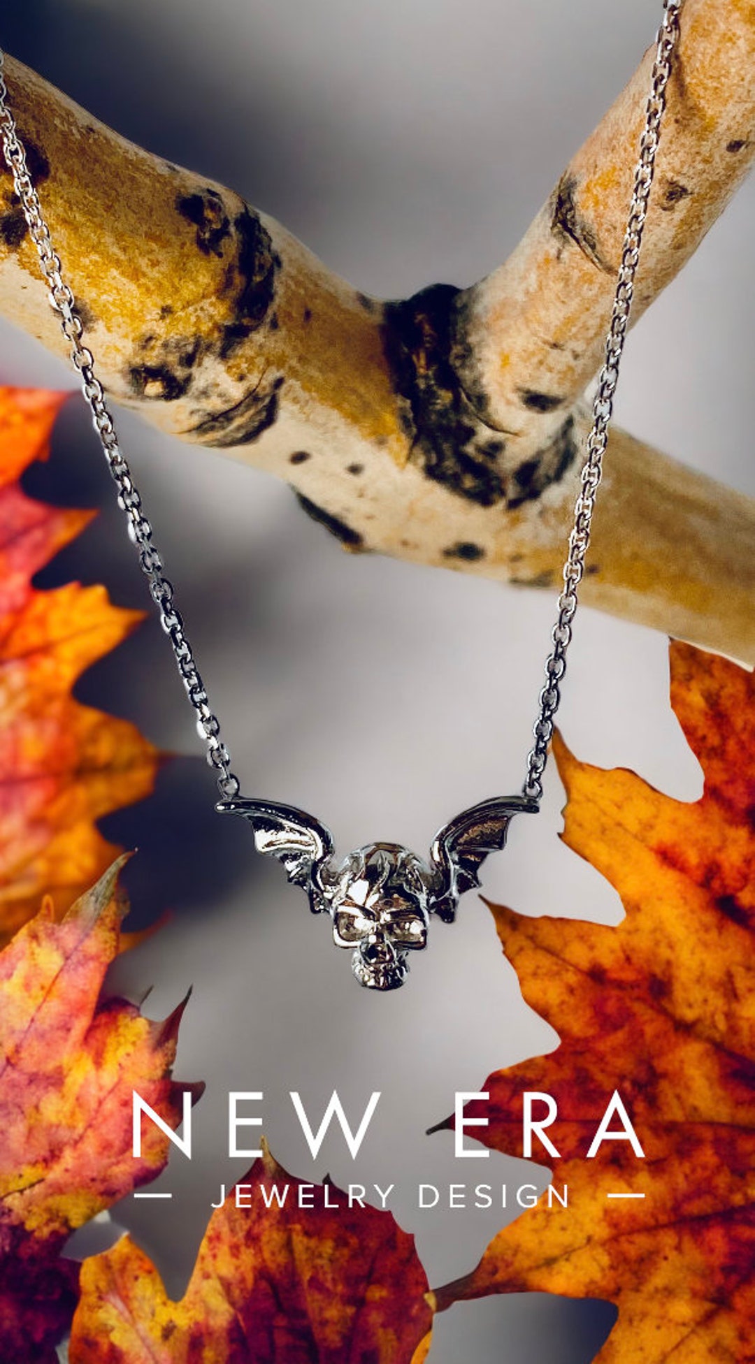 14K Solid Gold Winged Skull, Heavyweight Pendant Cherub Skull 14KY 14KR ...