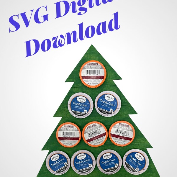 Christmas K Cup Holder Svg - Etsy