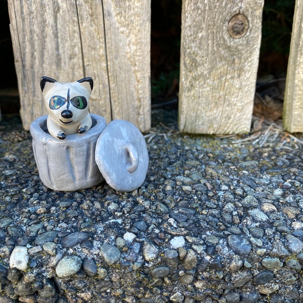 Ceramic Trash Can - Etsy