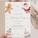 Cute Holiday Party Invitation Cute Holiday Party Invite Xmas Party ...
