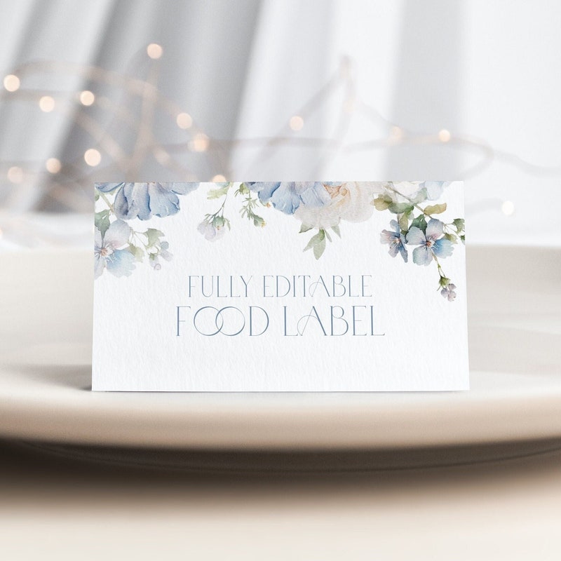Buffet Tag - Etsy