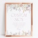 Boho Wildflower Custom Sign Fully Editable Custom Sign Wildflower ...