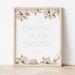 Dusty Pink Rose Parenting Tip Jar Baby Shower Sign Pink Roses Parenting ...