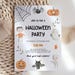 Cute Halloween Party Invitation Kids Halloween Party Invitation Digital ...