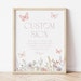 Floral Butterfly Custom Sign Fully Editable Custom Sign Butterfly ...